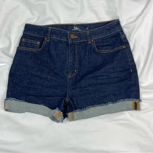 Boden | Shorts | Boden The Salcombe Shorts Dark Wash Cuff Jean Shorts ...